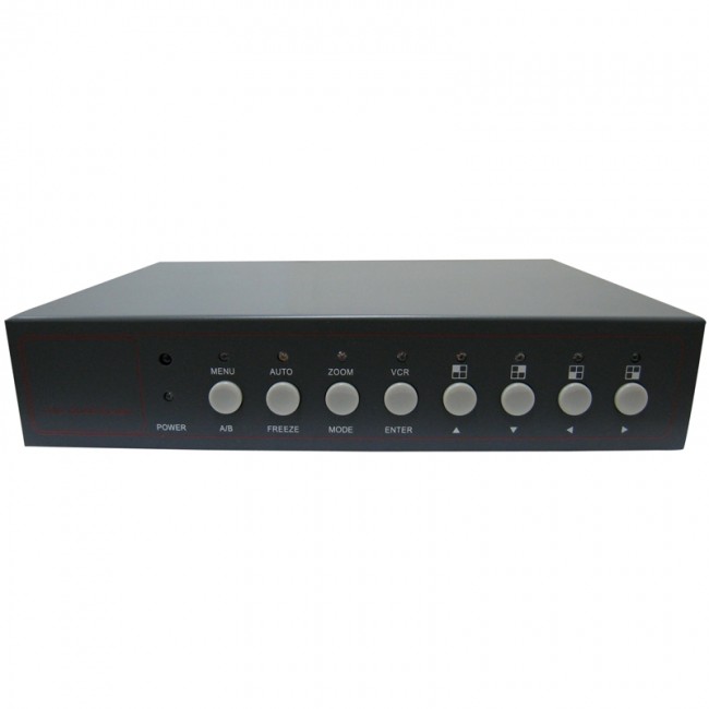Video Processor - 8 Camera Quad Processor, 8 Camera Splitter | 123-CCTV