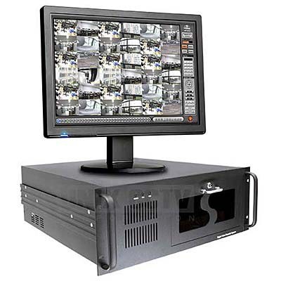 Real-time 32 Channel Live HP Series H.264 DVR System With Rack Mount Casing