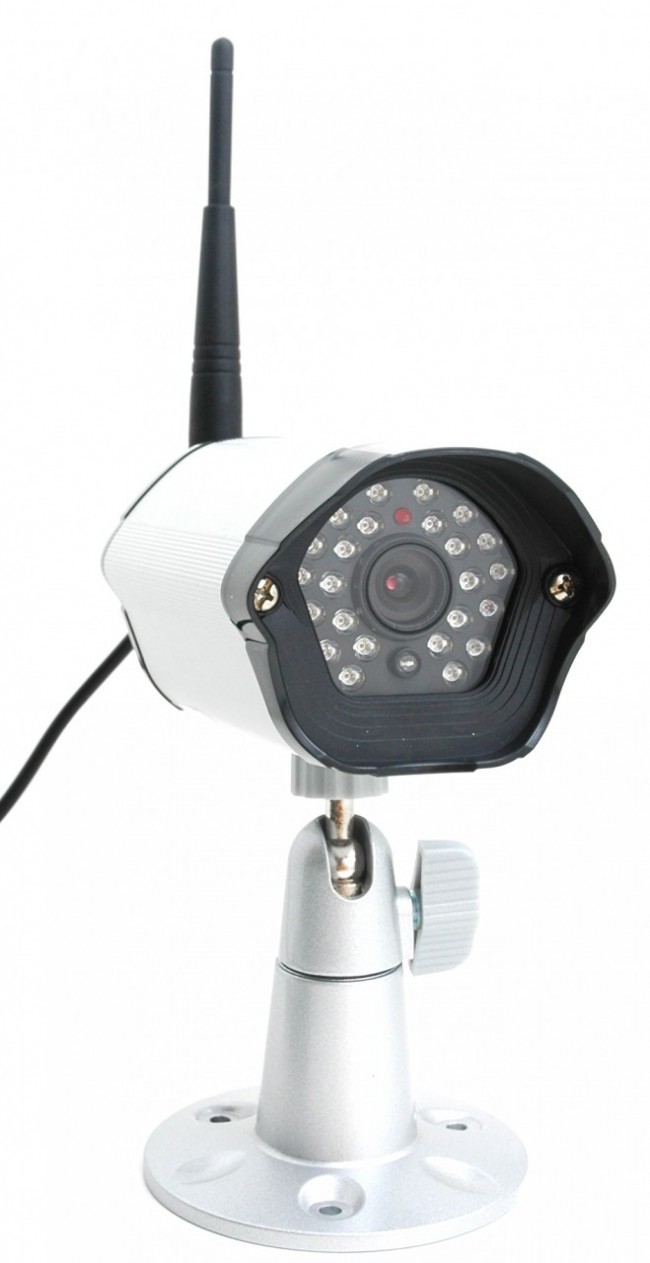 Wireless Camera System with 4 Cameras