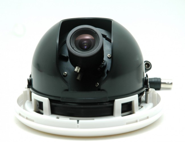 700TVL White Dome Camera with Zoom Lens