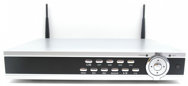 Wireless Camera System with 4 Cameras