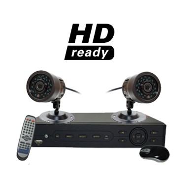 2 Camera Security System with Audio