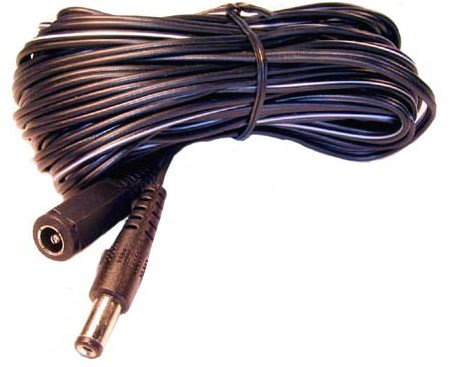 Power Wire Extension Cable for DC Power - 100ft