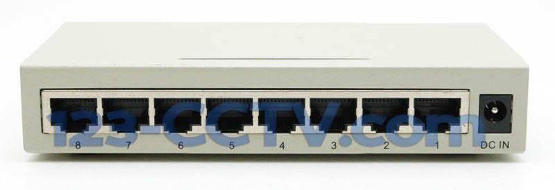 8 Port POE Switch for IP Network Cameras