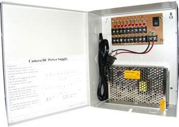 CCTV Power Box UL Rated 12V DC