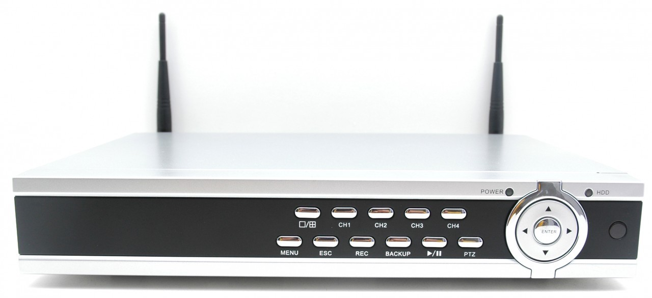 Wireless Camera System with 4 Cameras