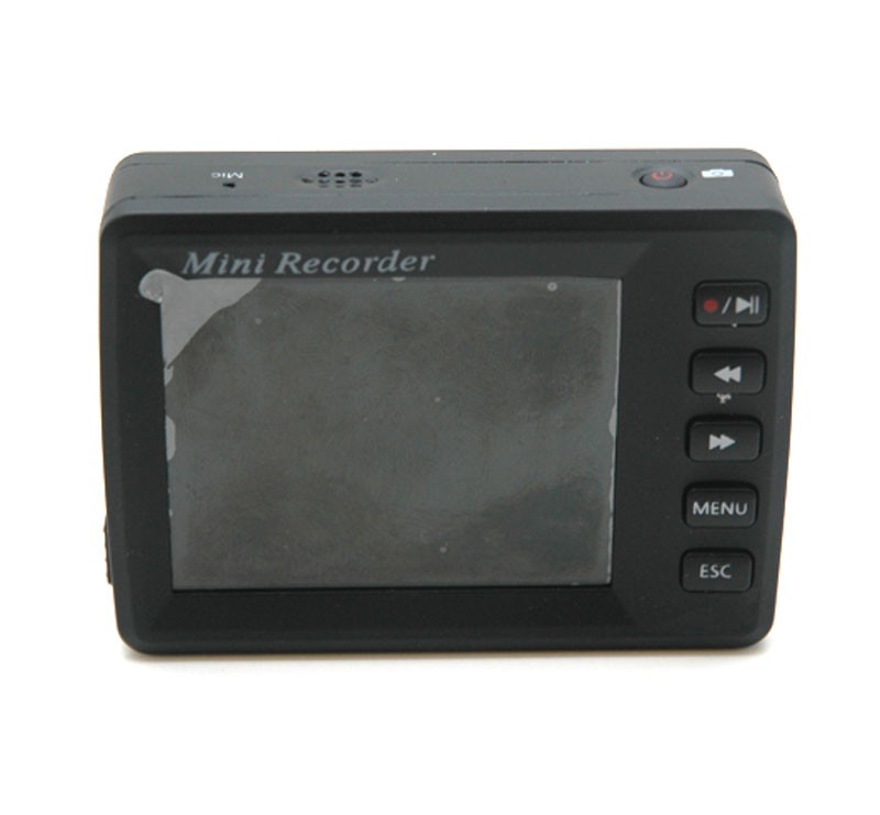 Portable DVR with Hidden Button Camera