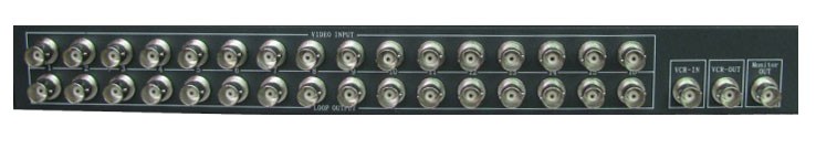 Full Duplex 16 Cam Digital Multiplexer