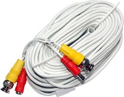 150ft Siamese Cable Video/Power - White